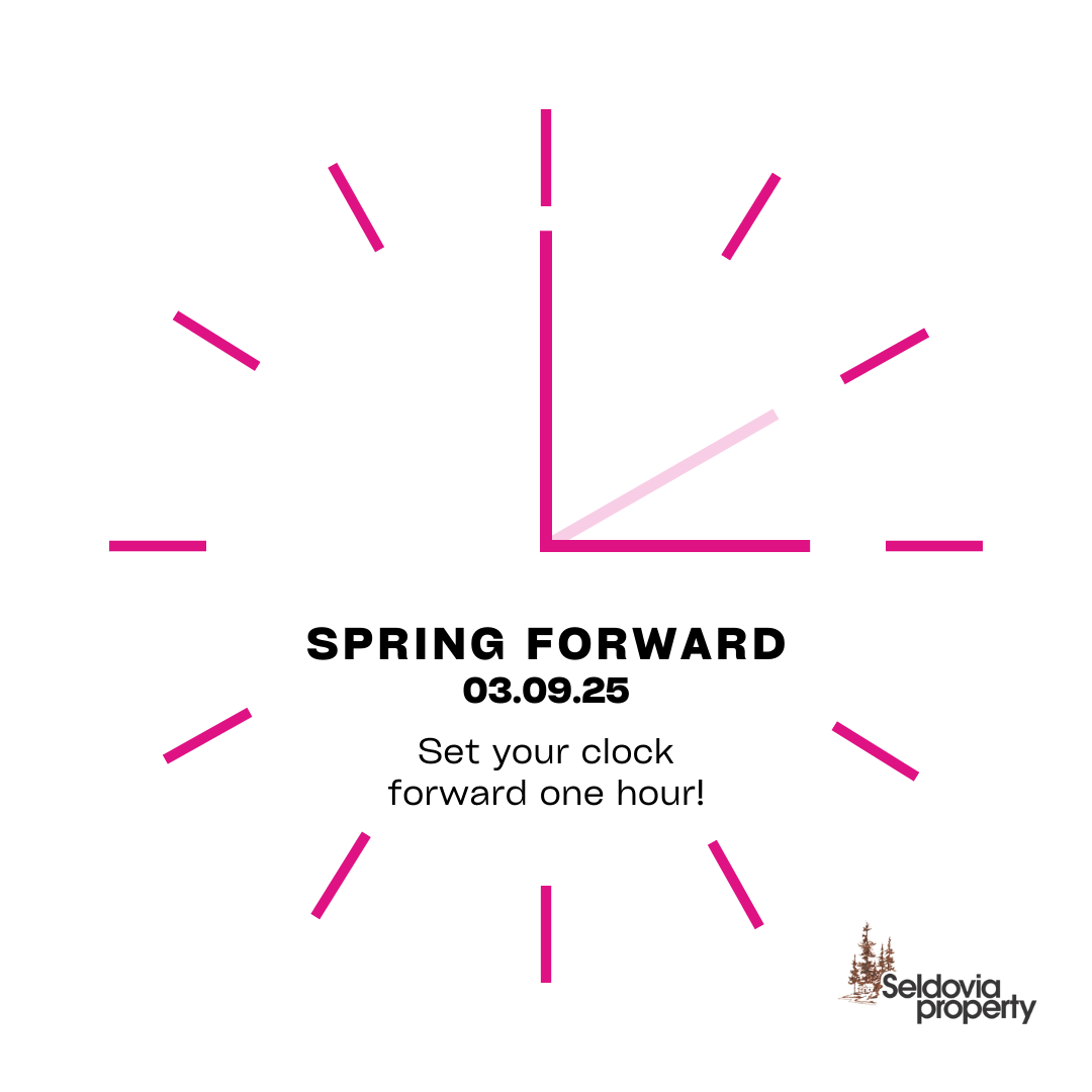 Don't forget to set your clocks one hour ahead tonight for Daylight ...