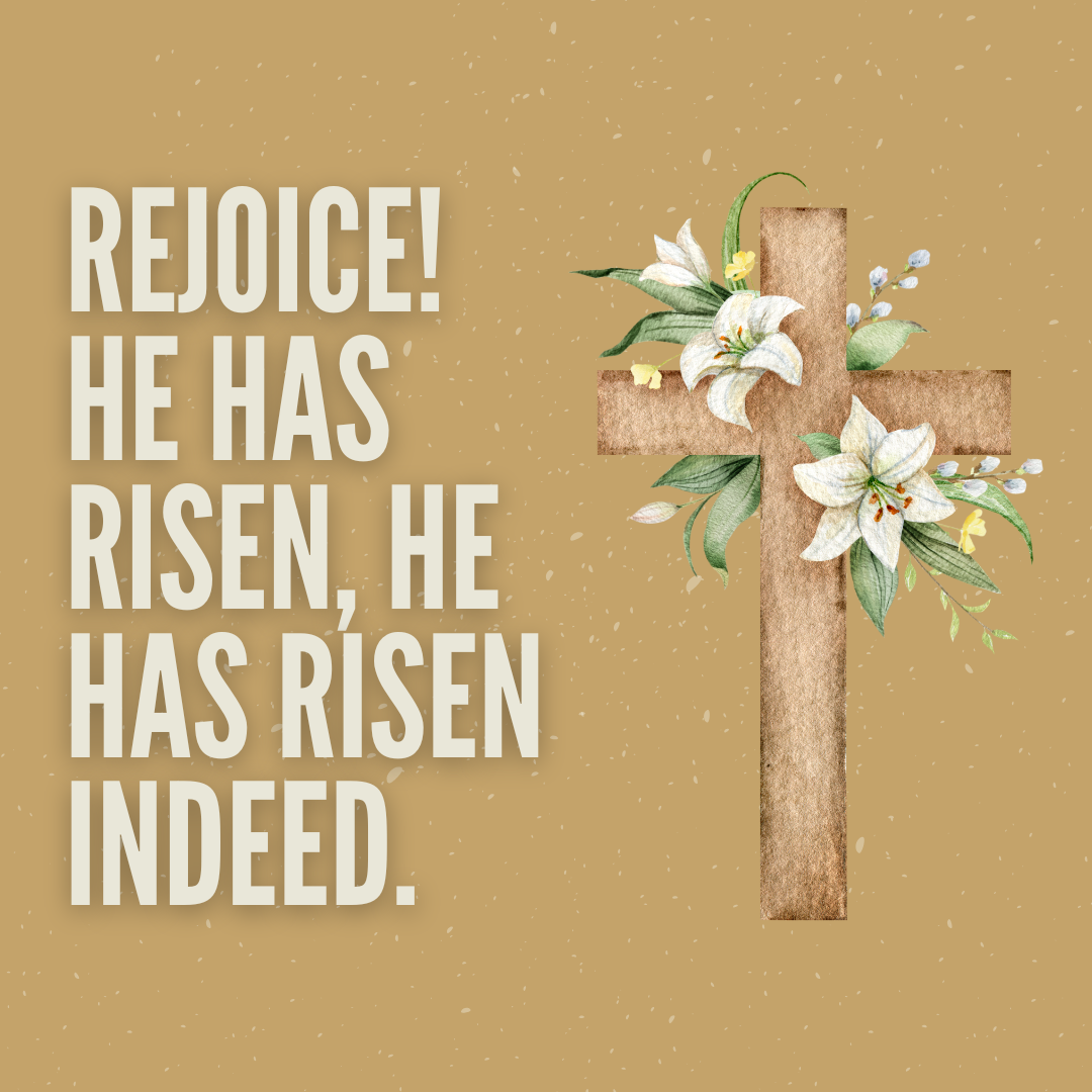 Wishing everyone a happy and blessed Easter holiday!