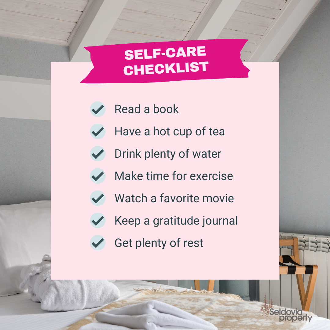 Taking care of yourself is essential! Here's a self-care checklist to ...
